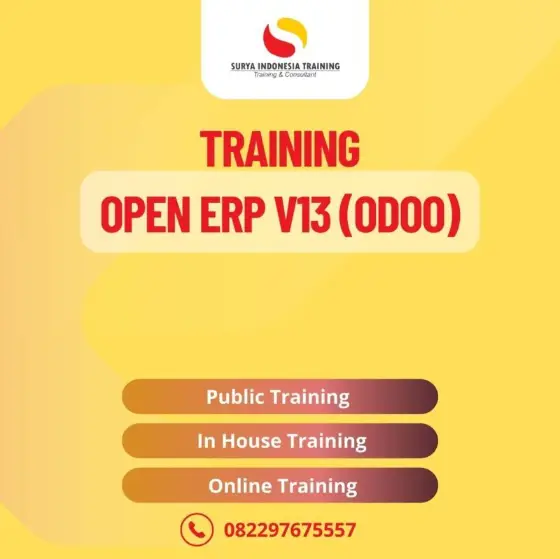 PELATIHAN OPEN ERP V13 - Surya Indonesia Training